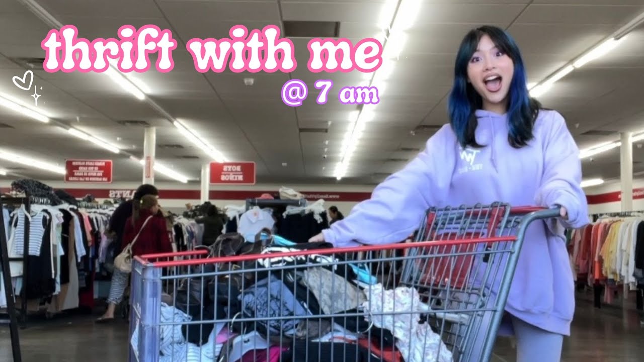 THRIFT WITH ME! Y2K, vintage dresses, & more! - YouTube