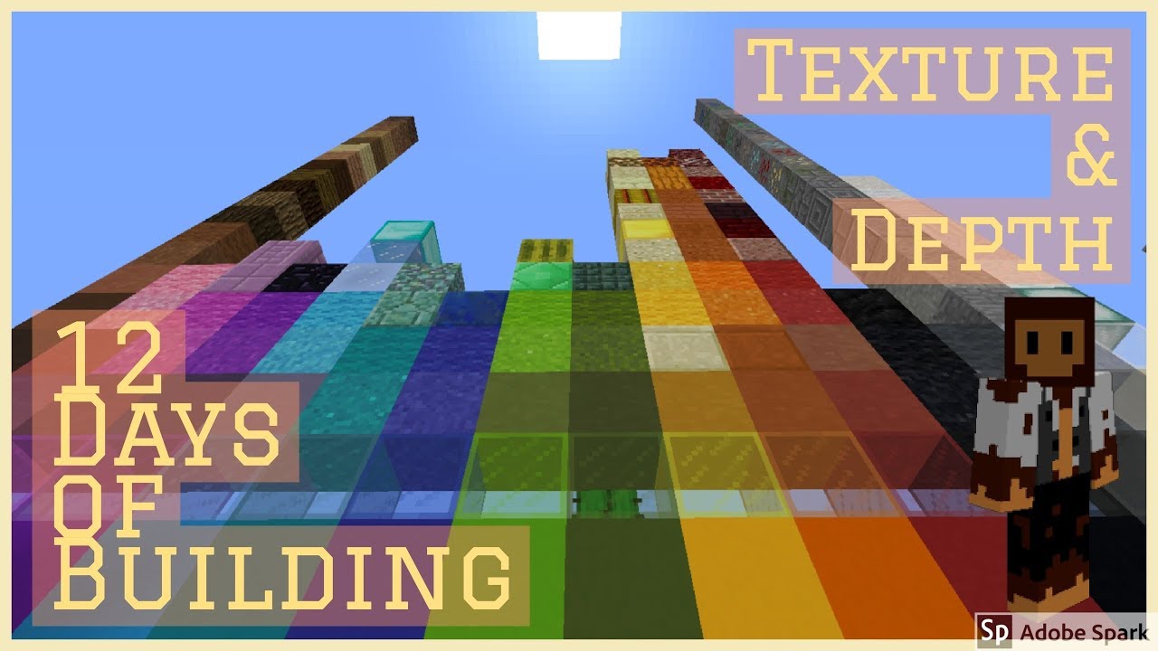 12 Days of Building #5 - Texture & Depth - Building Tutorial [Minecraft ...