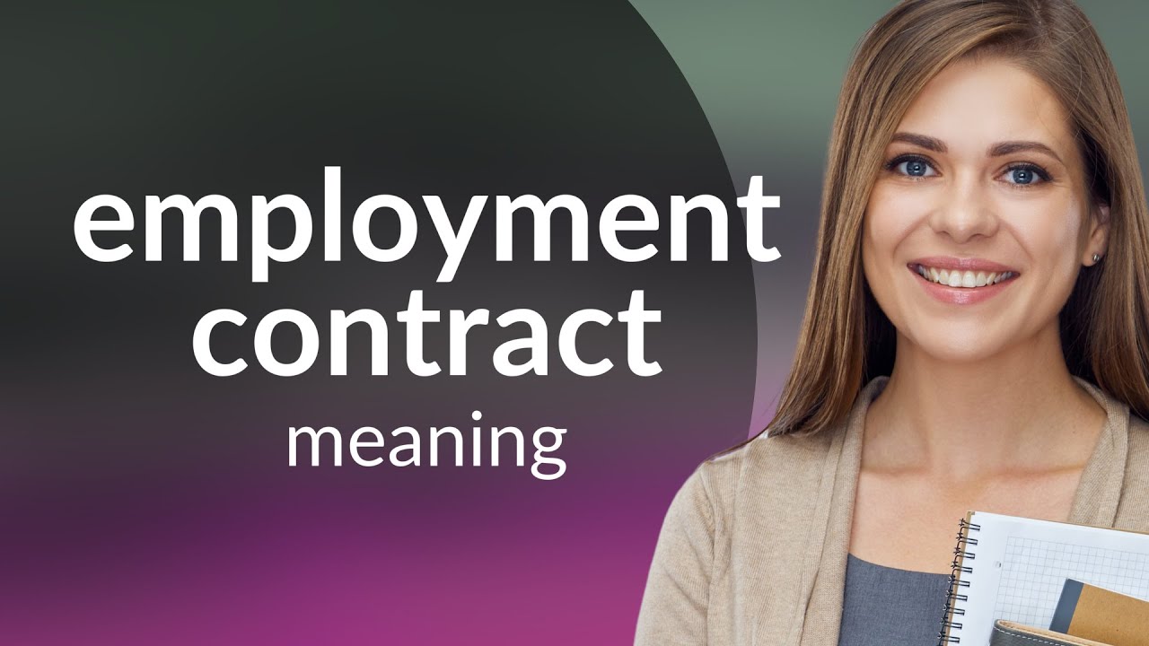 Understanding Your Employment Contract: A Guide - YouTube