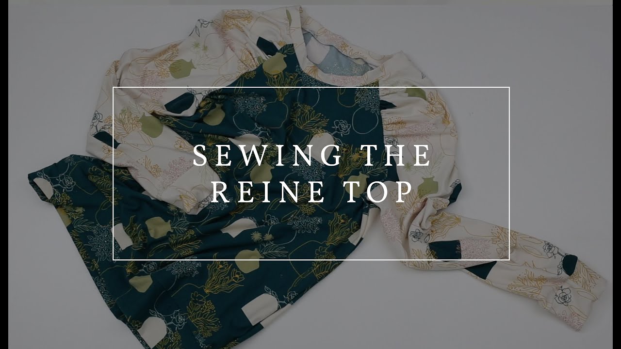 Reine Top Sew Along Video / Styla Patterns - YouTube