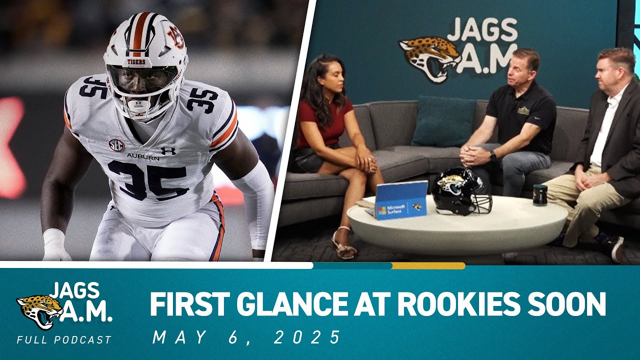 Expectations for Jaguars Rookie Minicamp This Weekend | Jags A.M. - YouTube