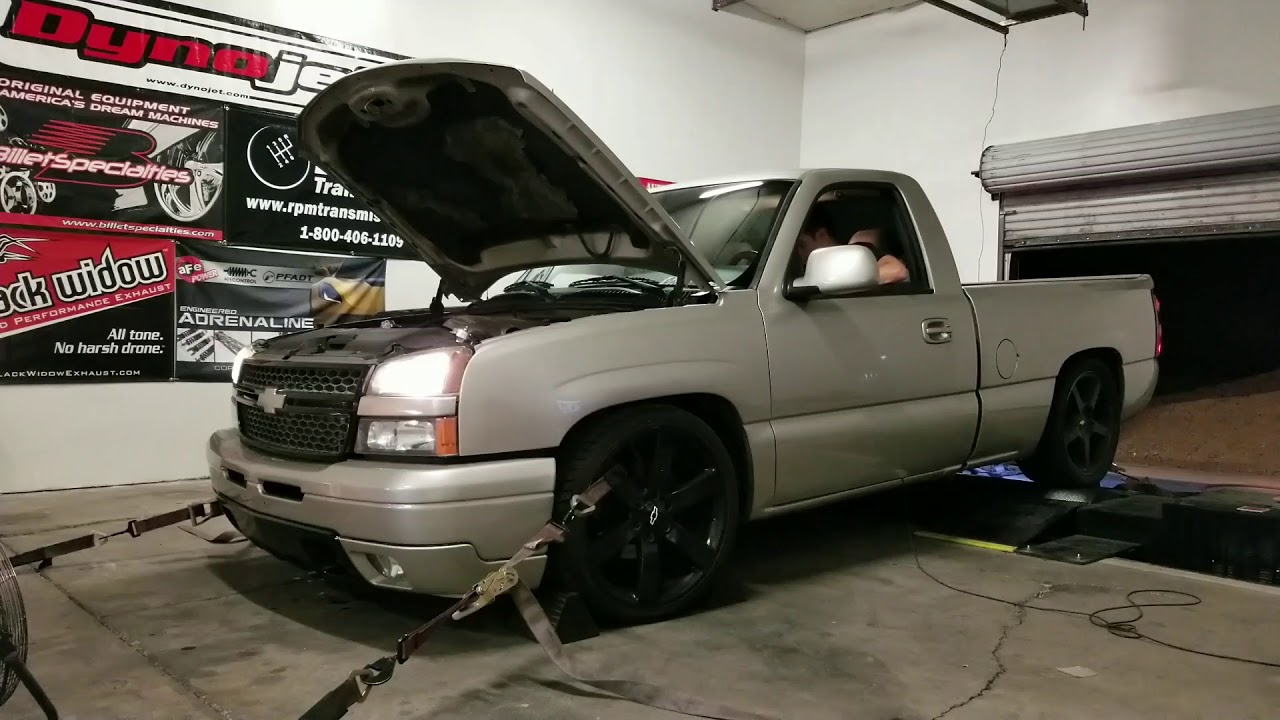 4.8L Turbo Silverado dyno - YouTube