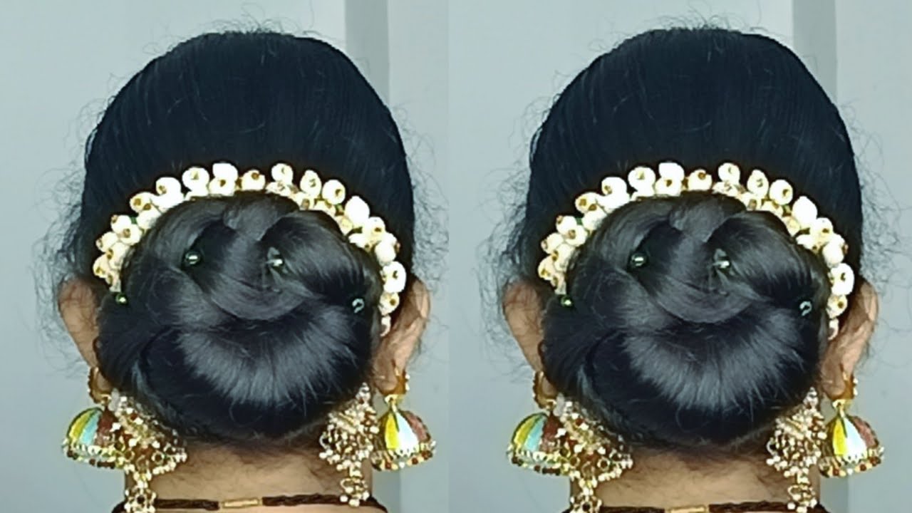 Cute & Easy Self Juda Hairstyles ! easy juda hairstyles for long hair ...