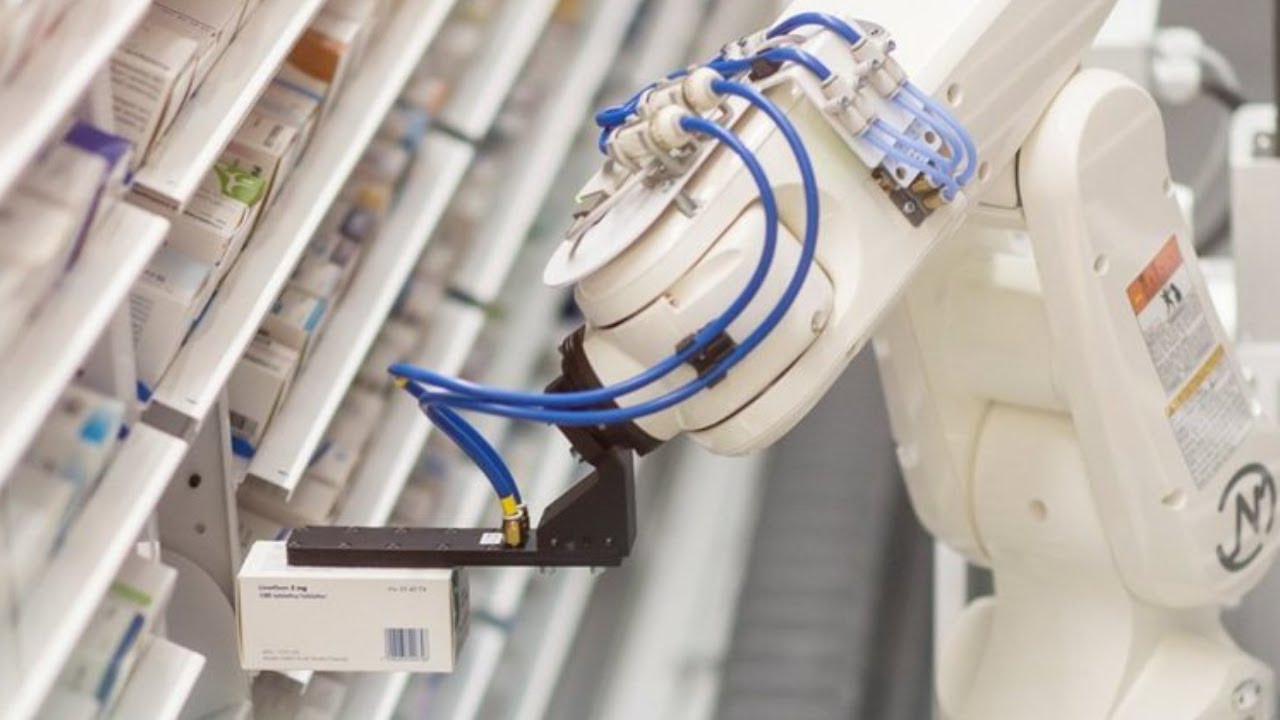 Revolutionizing Pharmacies - Automation robots - YouTube