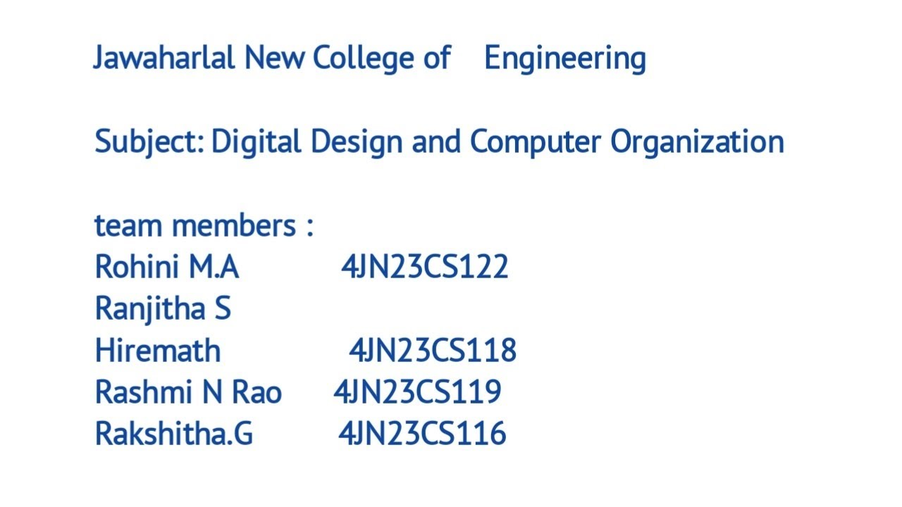 ddco Digital Design and Computer Organization 5,6,7,8 Lab programs DDCO ...