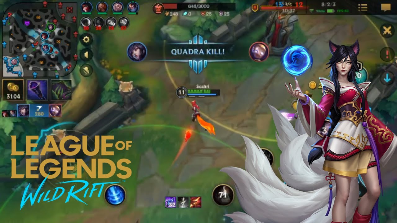 PVP/Normal Game Gameplay | Ahri #1 - YouTube