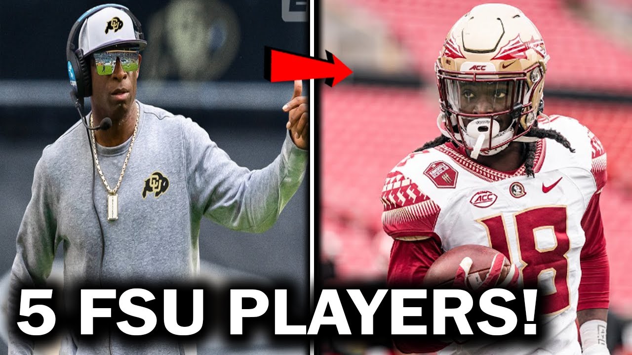 Deion Sanders Takes 5 Players from Florida State! (Transfer Portal ...