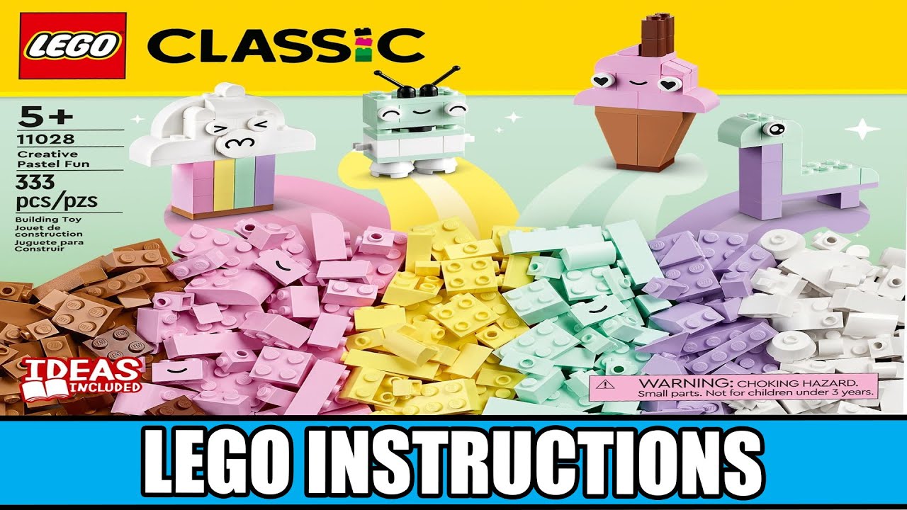 LEGO Instructions | Classic | 11028 | Creative Pastel Fun - YouTube