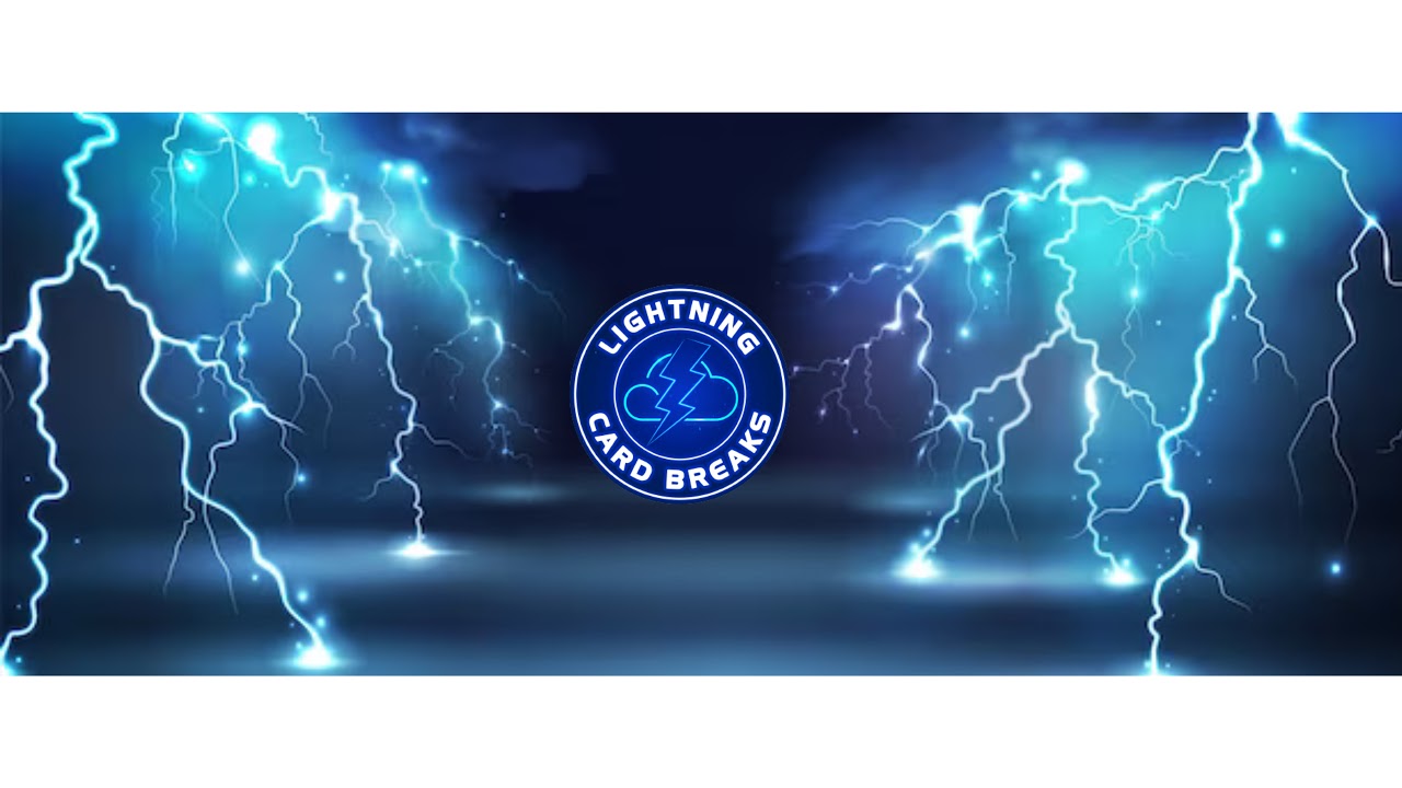Lightning Card Breaks Live Stream - YouTube