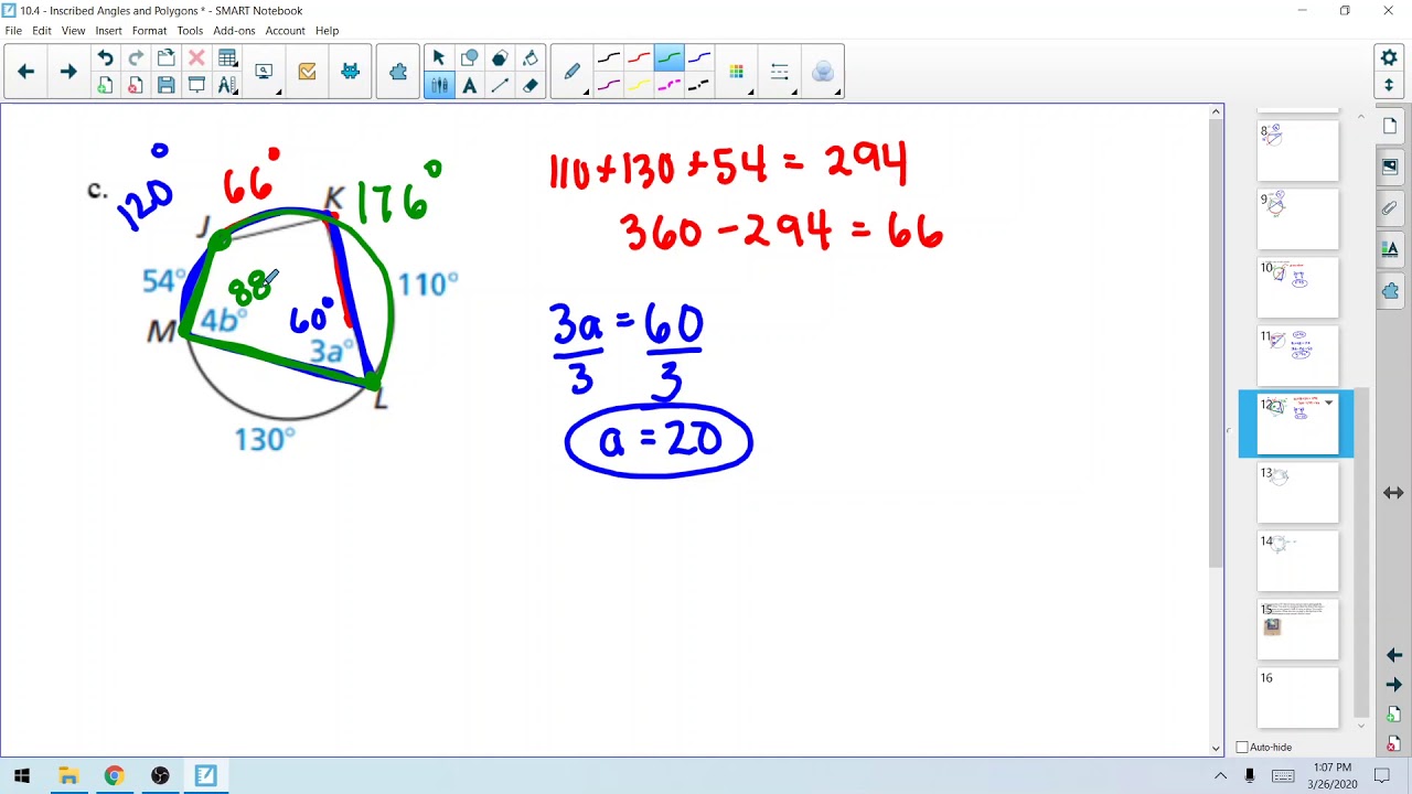 10 4 Solve for the Missing Variable - YouTube