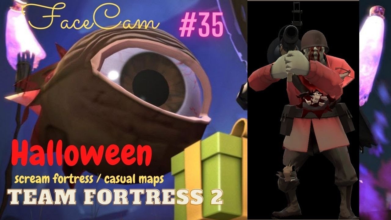 Scream Fortress Halloween maps / casual mode Team Fortress 2 #35 - YouTube