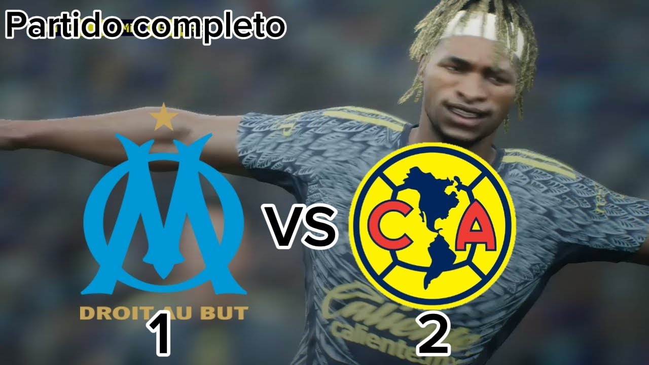 Olympique de Marsella vs Club América (1-2) Efootball SuperLiga Jornada ...