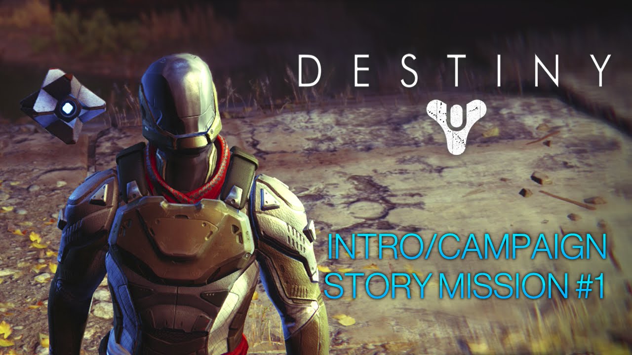 Destiny - "A Guardian Rises" Intro/ Campaign Story Mission #1 Gameplay ...