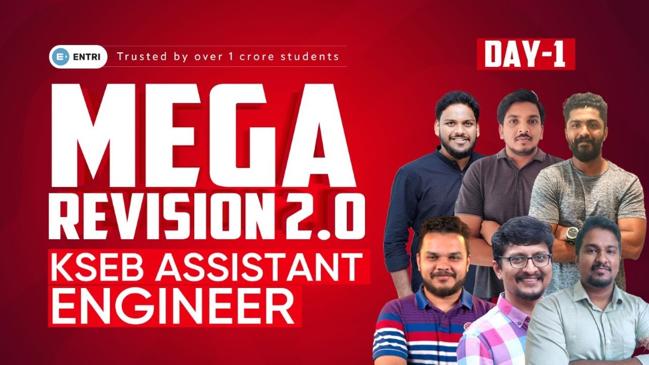 Mega Revision 2.0 | KSEB Assistant Engineer - Day 1 - YouTube