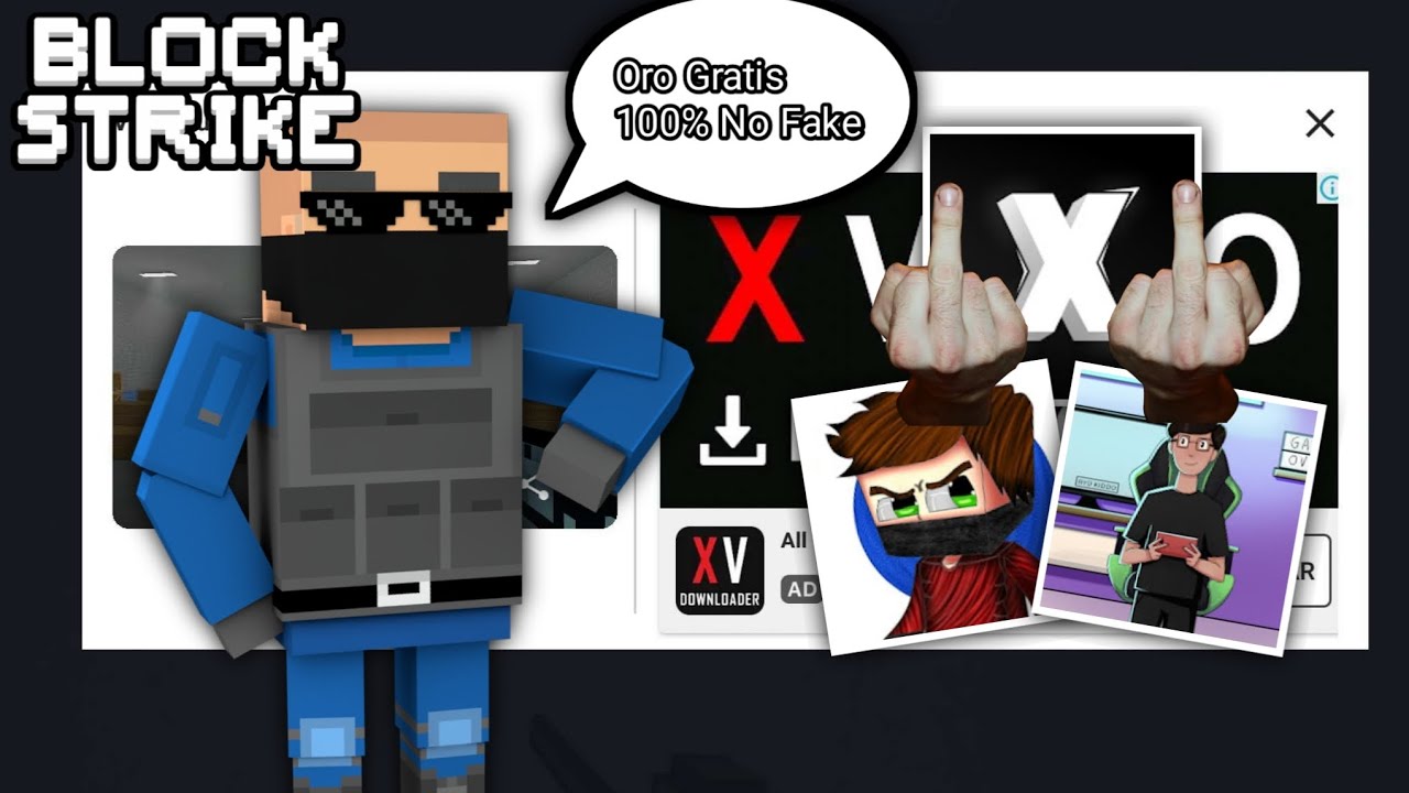 Block Strike | Como Hacer ClickBait De Block Strike 🤑 (100% Real No ...