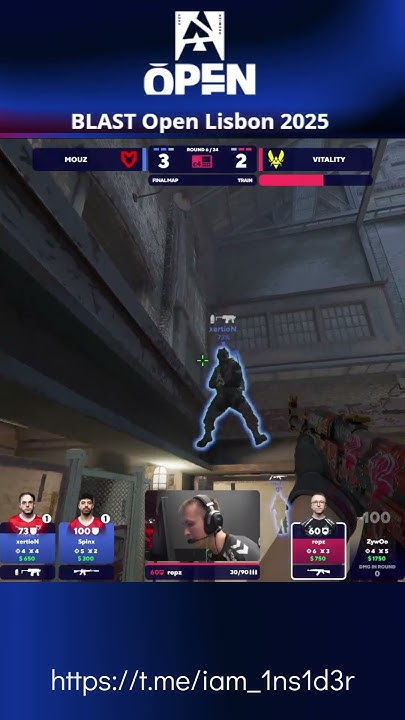 retake from MOUZ | Vitality vs MOUZ | Blast Open Lisbon 2025 #csgo #cs2 #gaming #counterstrike ...