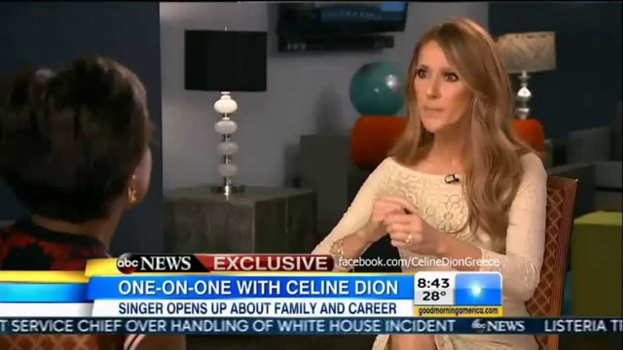 Celine Dion on Good Morning America 2015 - YouTube