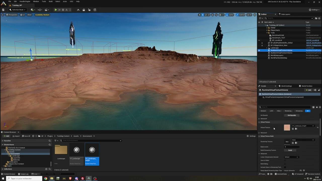 ASA DevKit : Mapping Tutorial - Importing the landscape and using the island material (Part 04 ...