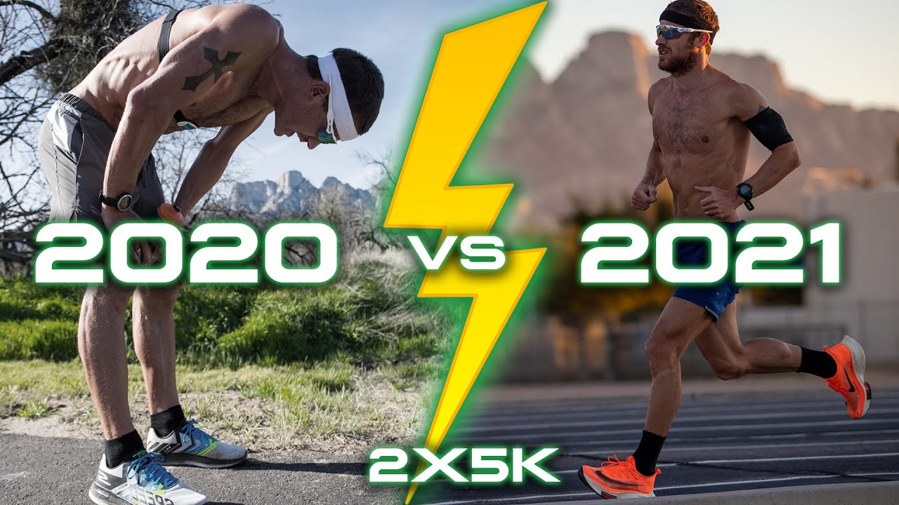 Racing Myself In A 5K: 2020 vs 2021 - YouTube