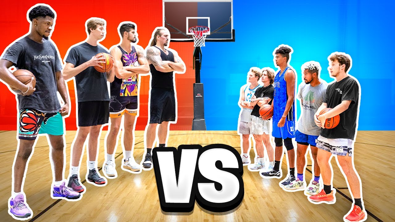Can 2HYPE Beat a Team of 7 Footers? - YouTube
