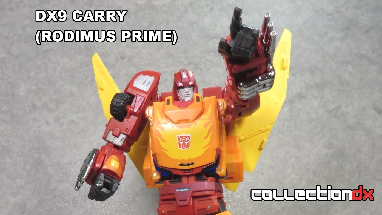DX9's Carry (Unofficial Transformers Rodimus Prime) Review ...