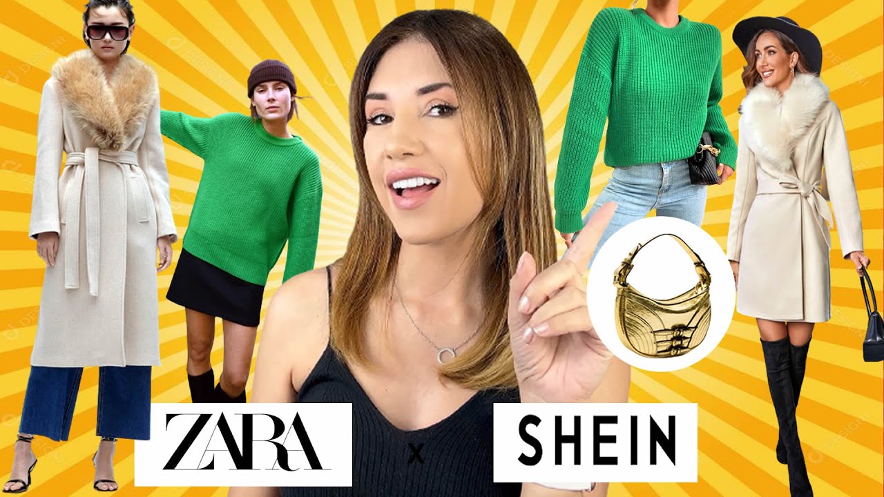 SHEIN x ZARA| Roupas da ZARA na SHEIN pela METADE do PREÇO! EPISÓDIO 55 ...