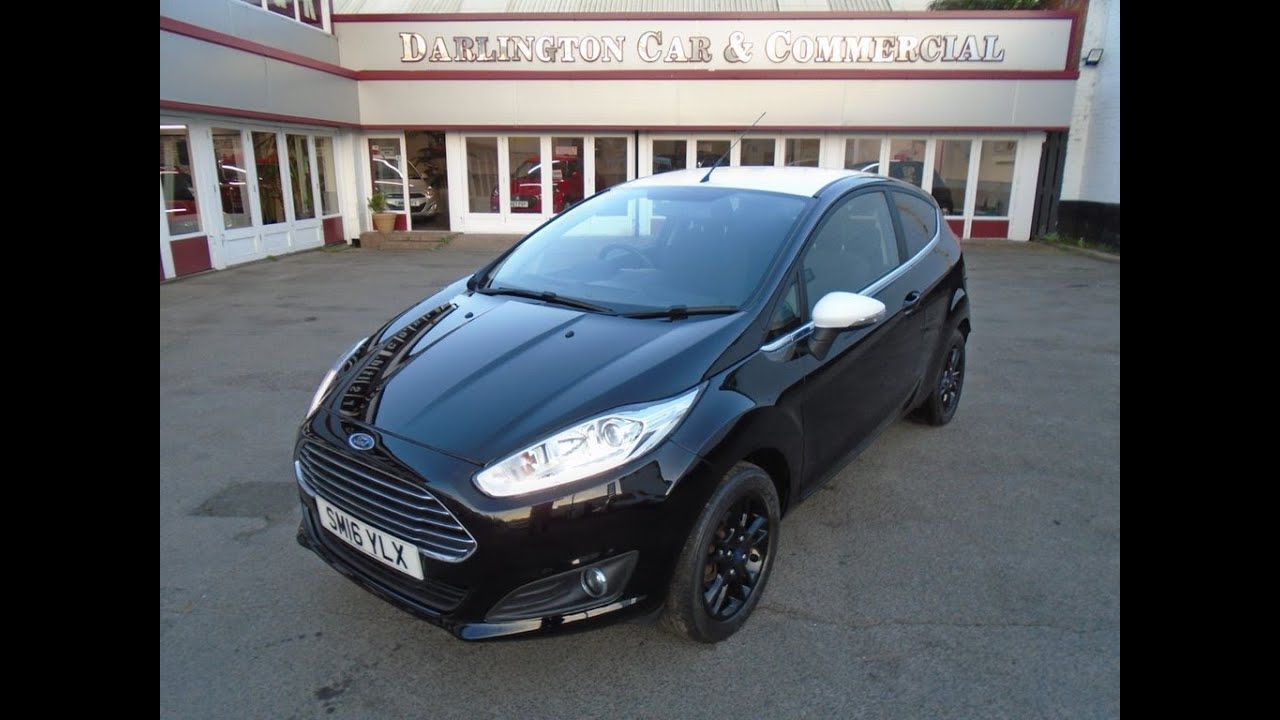 2016 16 Ford Fiesta 1.2 Zetec Black Edition Autumn 3d FSH Only 30481mls ...