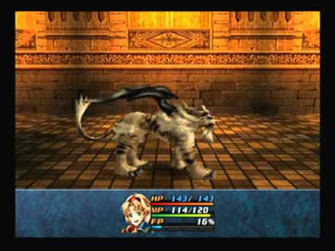 Wild Arms Alter Code : F - Boss 8 - Fengalon - YouTube