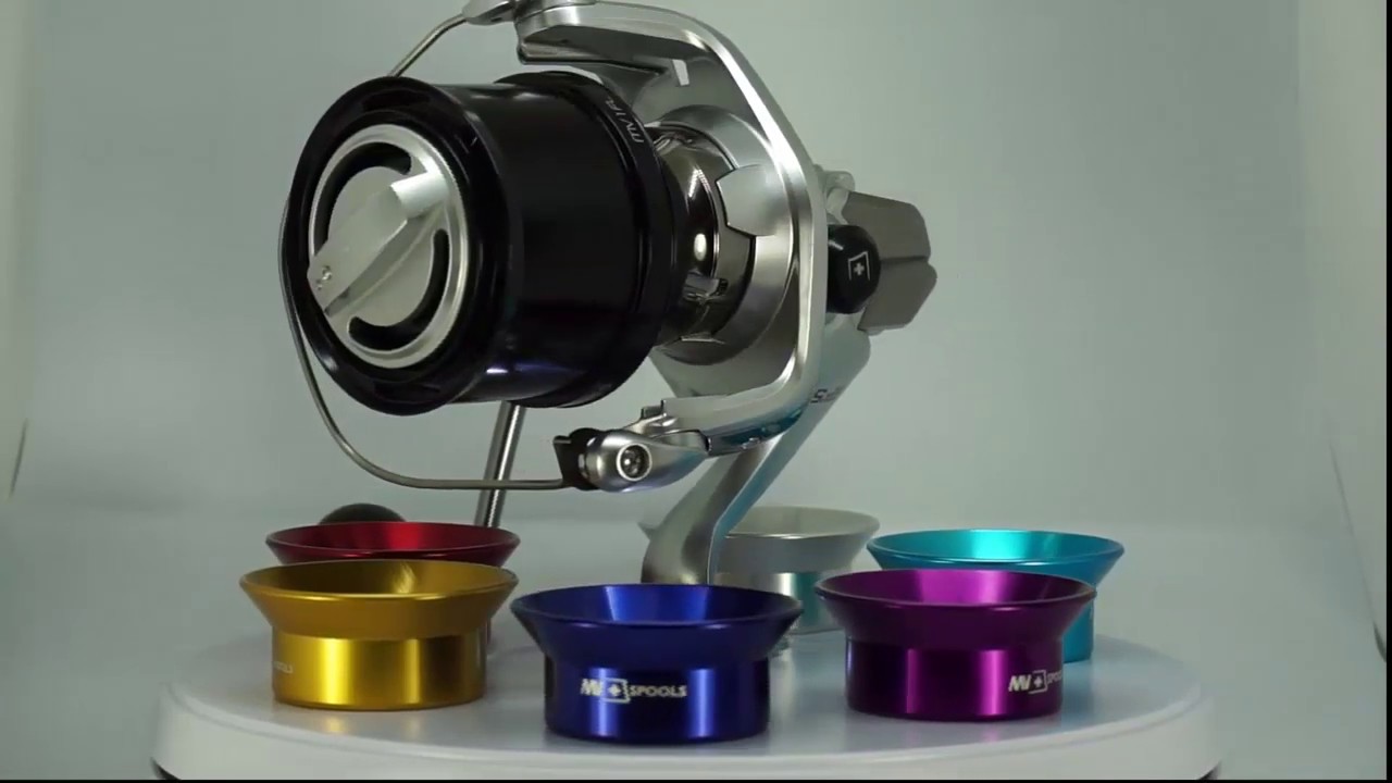 SPIDERS FOR FISHING REEL MVSPOOL - YouTube
