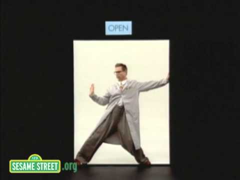 Sesame Street: Professor TV: Open & Closed - YouTube