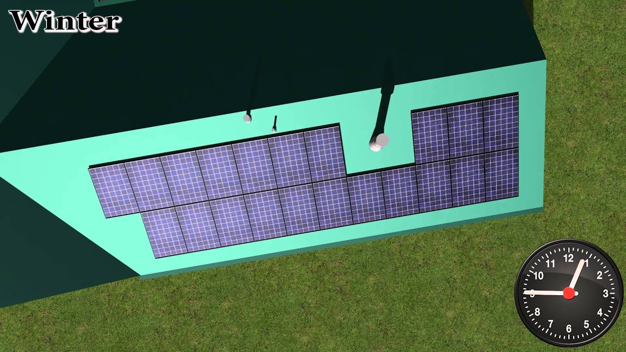 Solar Shadow Study - 3D Animation - YouTube