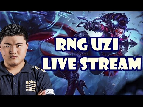 [ May 15, 2016 ] RNG Uzi - Vayne vs Ezreal S6 live stream - YouTube