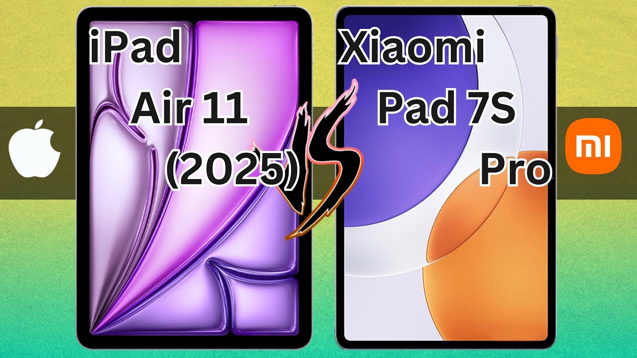 iPad Air 11 (2025) VS Xiaomi Pad 7S Pro - YouTube