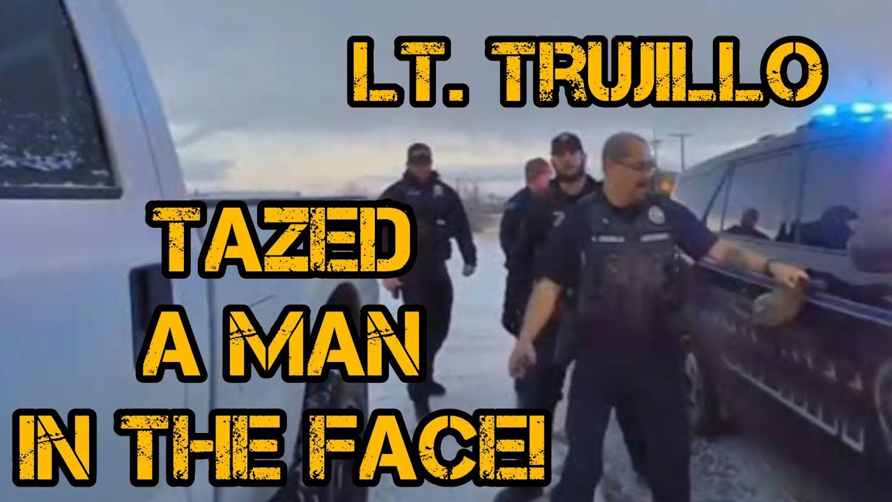 LT. Trujillo Tazed a man in the face! #gcm #upeople #lasanimassheriff ...