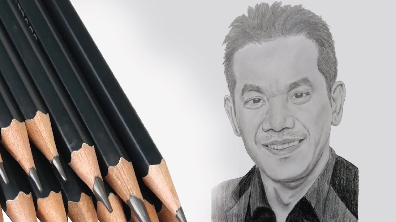 Datuk Rosyam Nor - Lukisan Potrait - YouTube