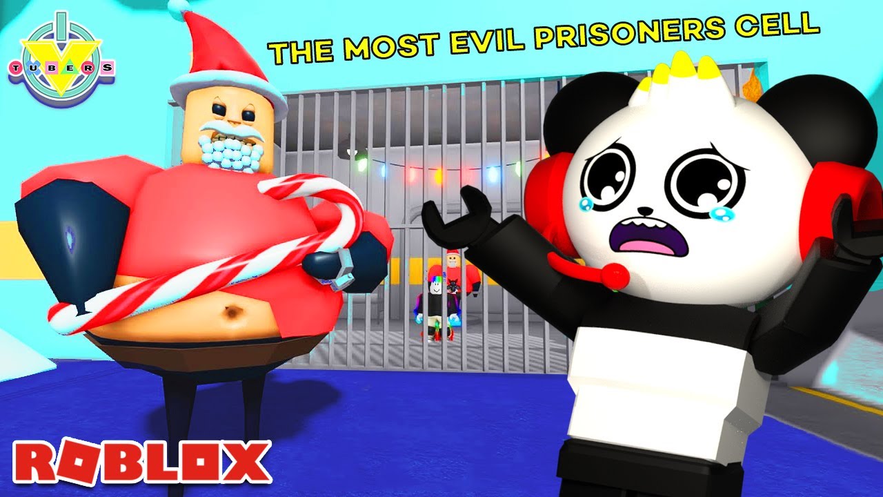 Santa's Prison Run ROBLOX ESCAPE! - YouTube