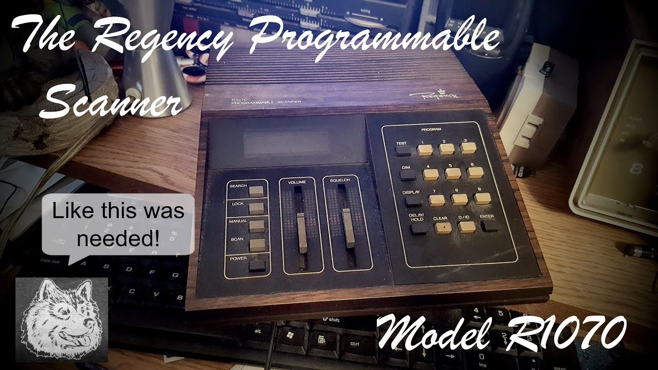 Eskie's Vlog 110617: A Regency R1070 Programmable Scanner - YouTube