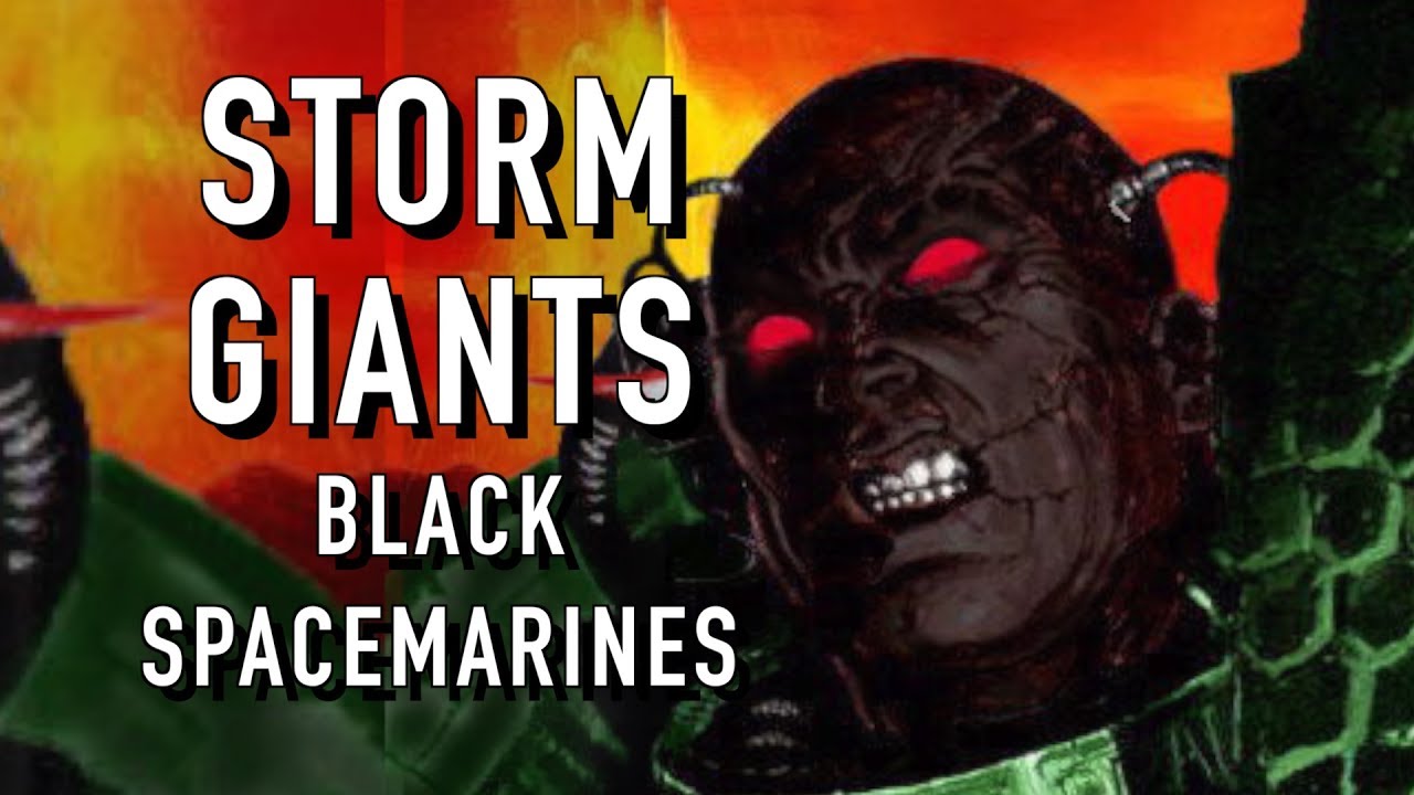 40 Facts and Lore on the Storm Giants Warhammer 40K - YouTube