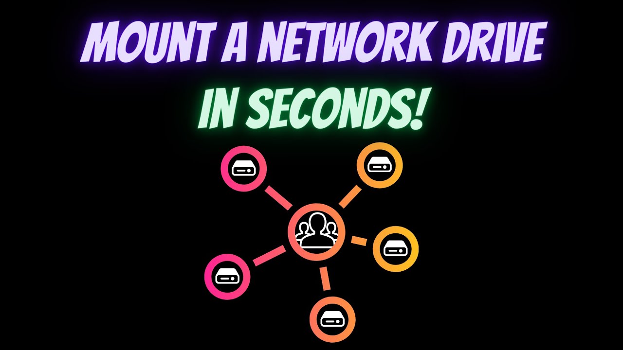How To Mount a Network Drive - YouTube
