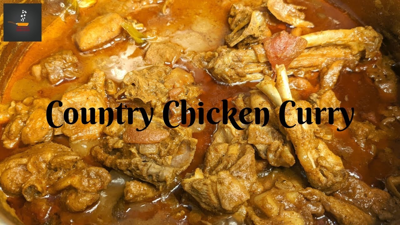 Spicy Country Chicken Curry Recipe/Village Style Nattu Kozhi Kulambu ...