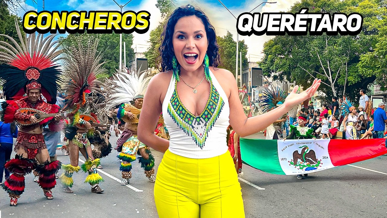Danza de los Concheros, Queretaro 🇲🇽 Increíble tradición Mexicana - YouTube