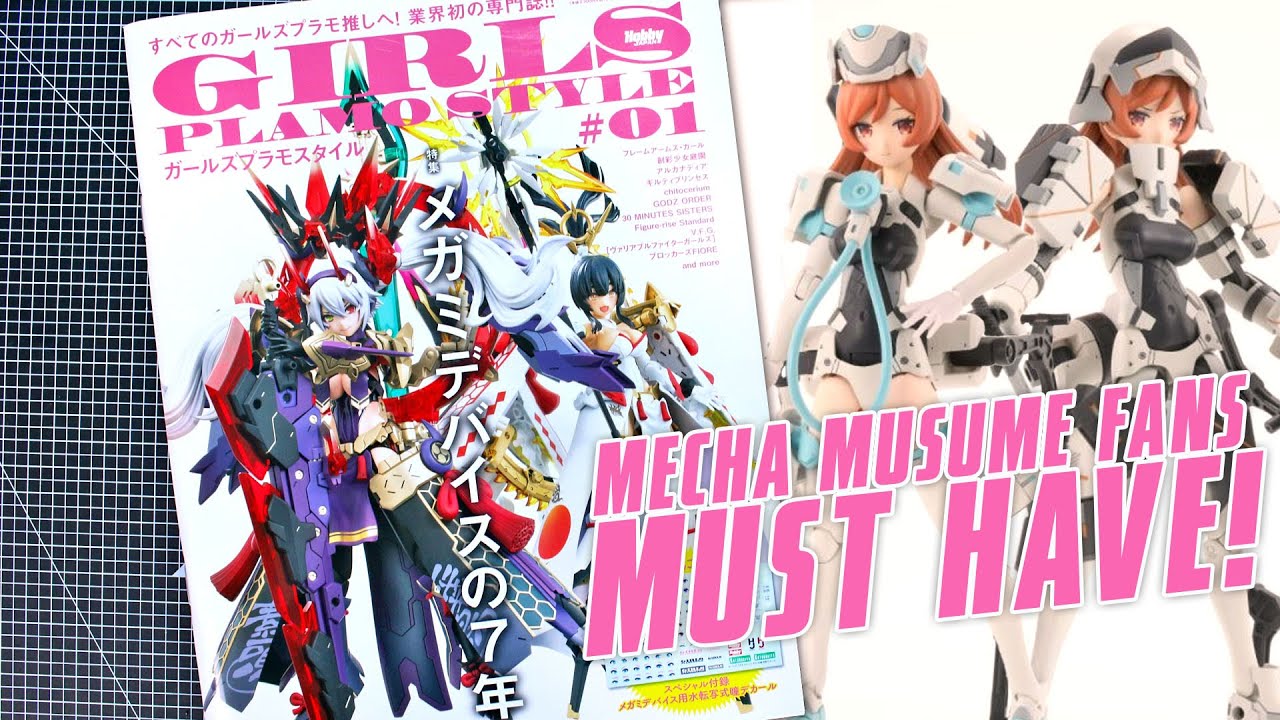 Girls Plamo Style #01 - Hobby Japan Mook Review! - YouTube