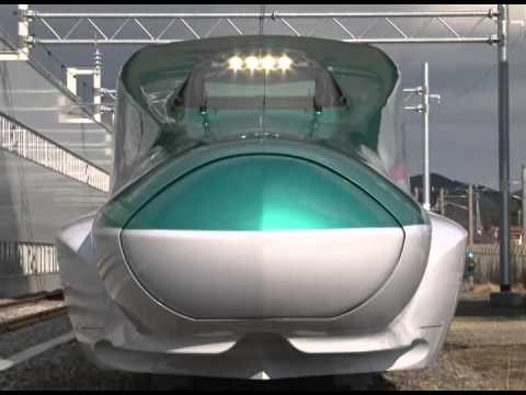 Japan's high-speed rail system - YouTube