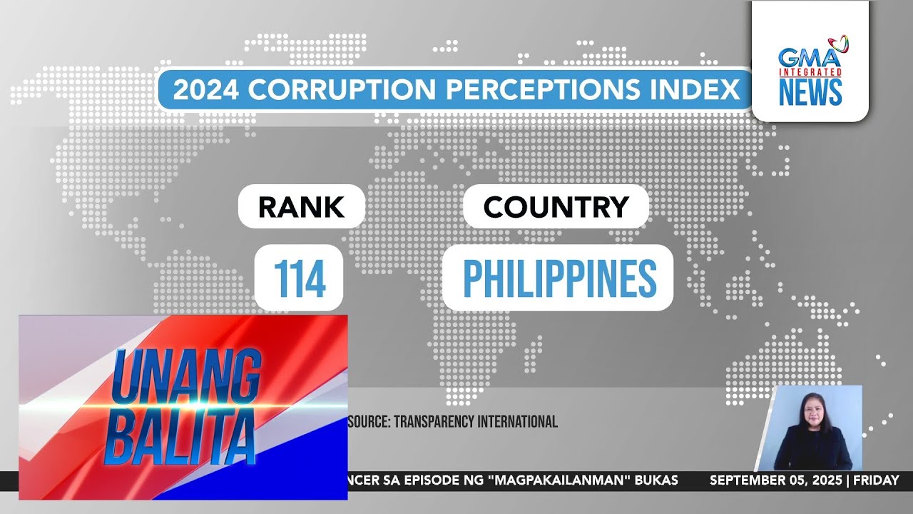 2024 Corruption Perceptions Index | Unang Hirit - YouTube
