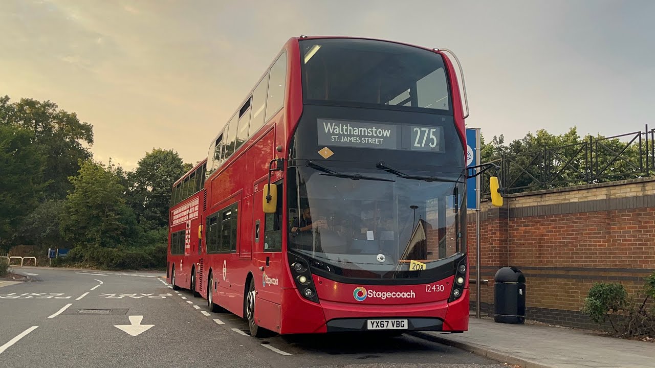 FRV + Diversion. Stagecoach London Route 275. Barkingside, Tesco - St ...
