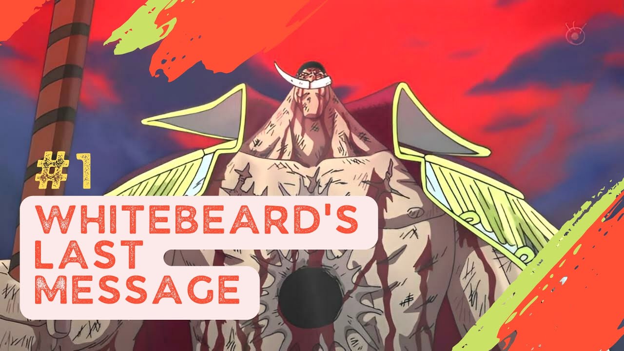 Shirohige Quotes (English Sub) - YouTube