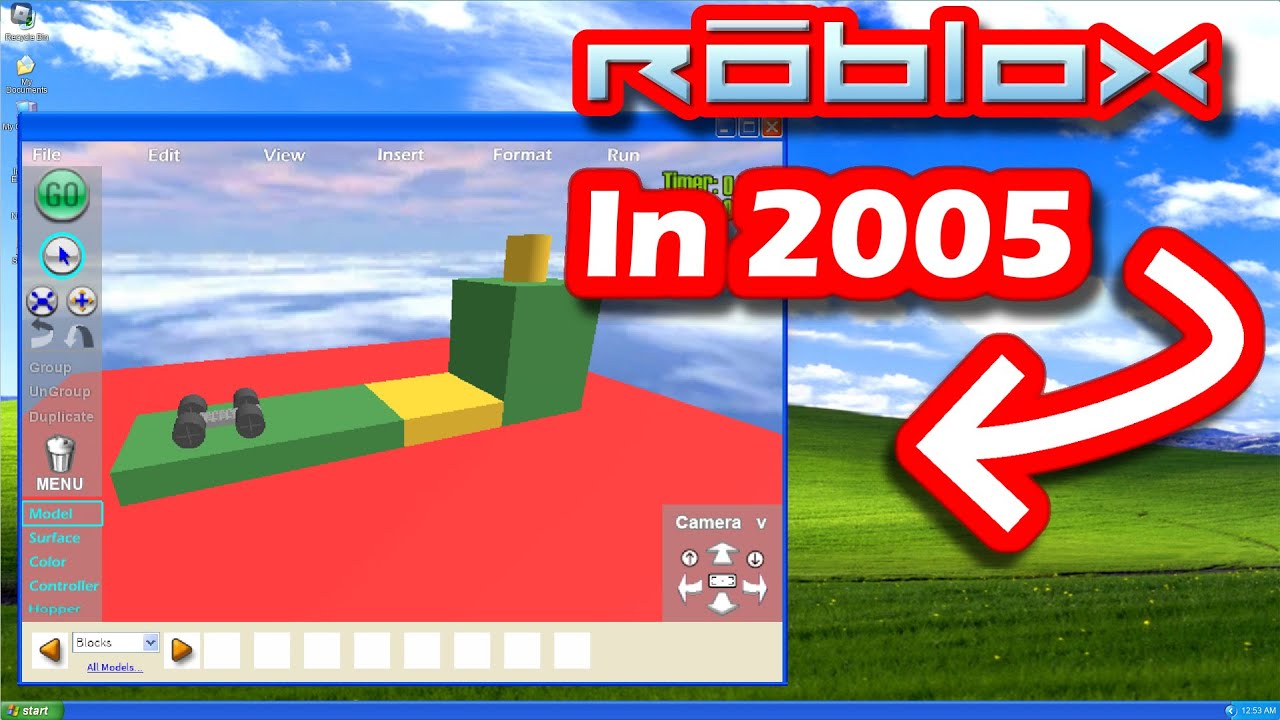 ROBL05, A March 2005 Roblox Simulator | Progress update - YouTube