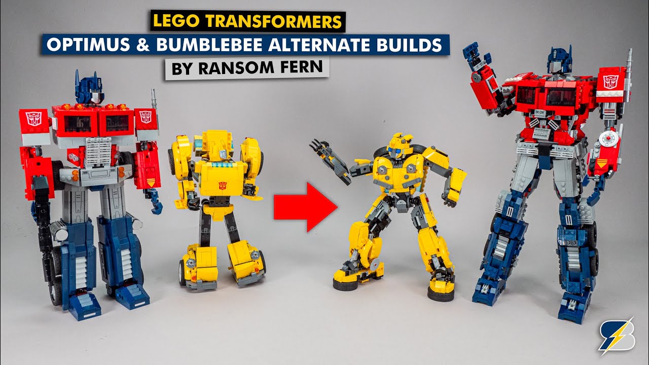 LEGO Transformers Optimus Prime & Bumblebee alternates by Ransom Fern ...