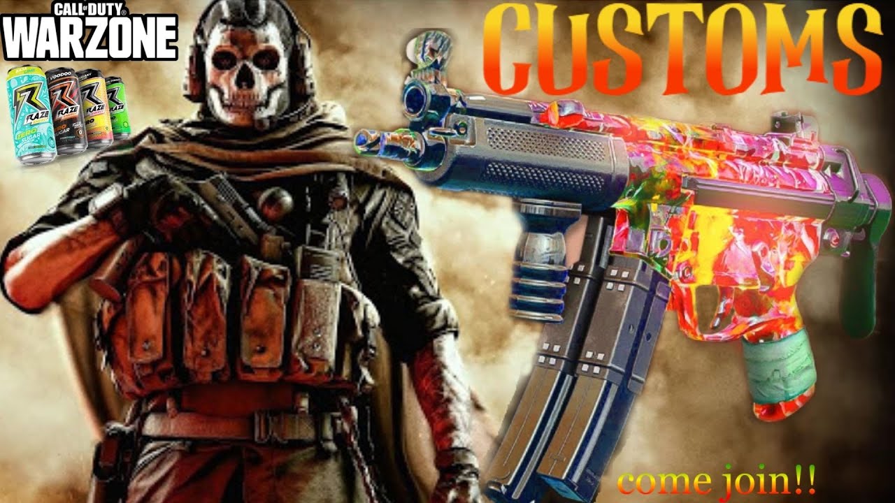 WARZONE CUSTOMS LOBBIES |PLAYING WITH VIEWERS |REBIRTH & BR| - YouTube