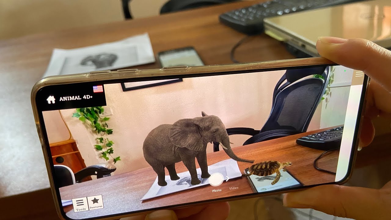 Cách xem ảnh 4d "siêu chất" trên điện thoại - Animal 4D+ - YouTube